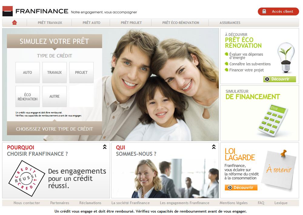 www Franfinance fr Crédit