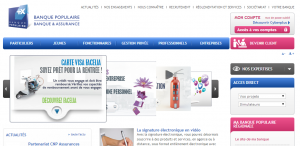 Espace client Banque Populaire connexion à Cyberplus