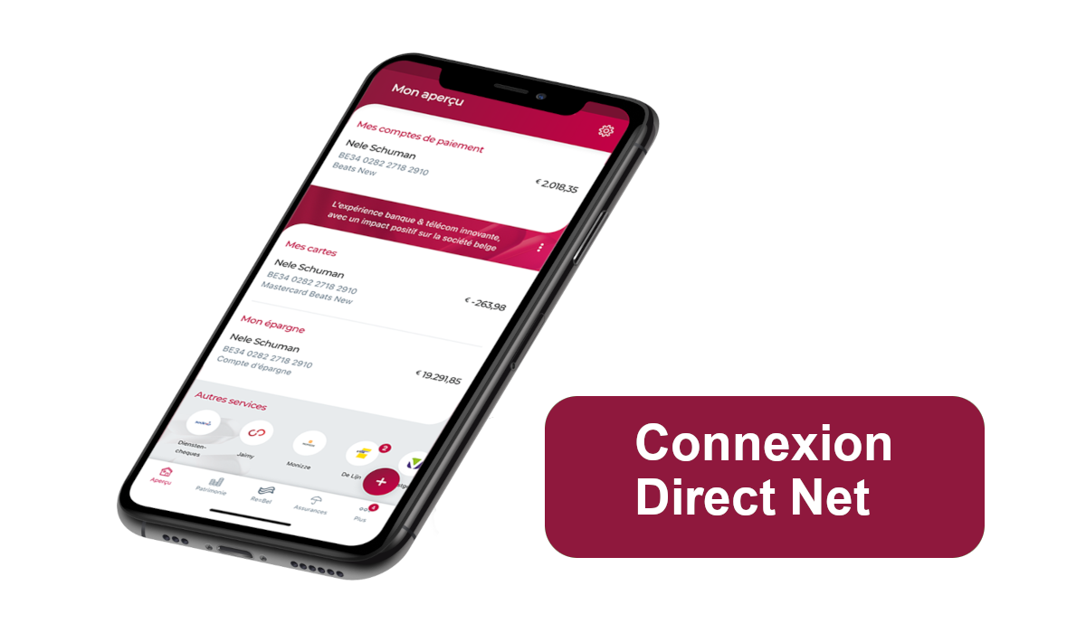 www.belfius.be Direct Net - Votre banque en ligne en toute sécurité
