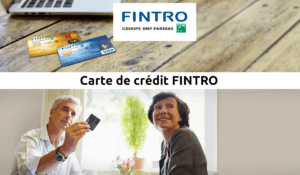 Carte de crédit Fintro (commande, activation et blocage) - Fintro