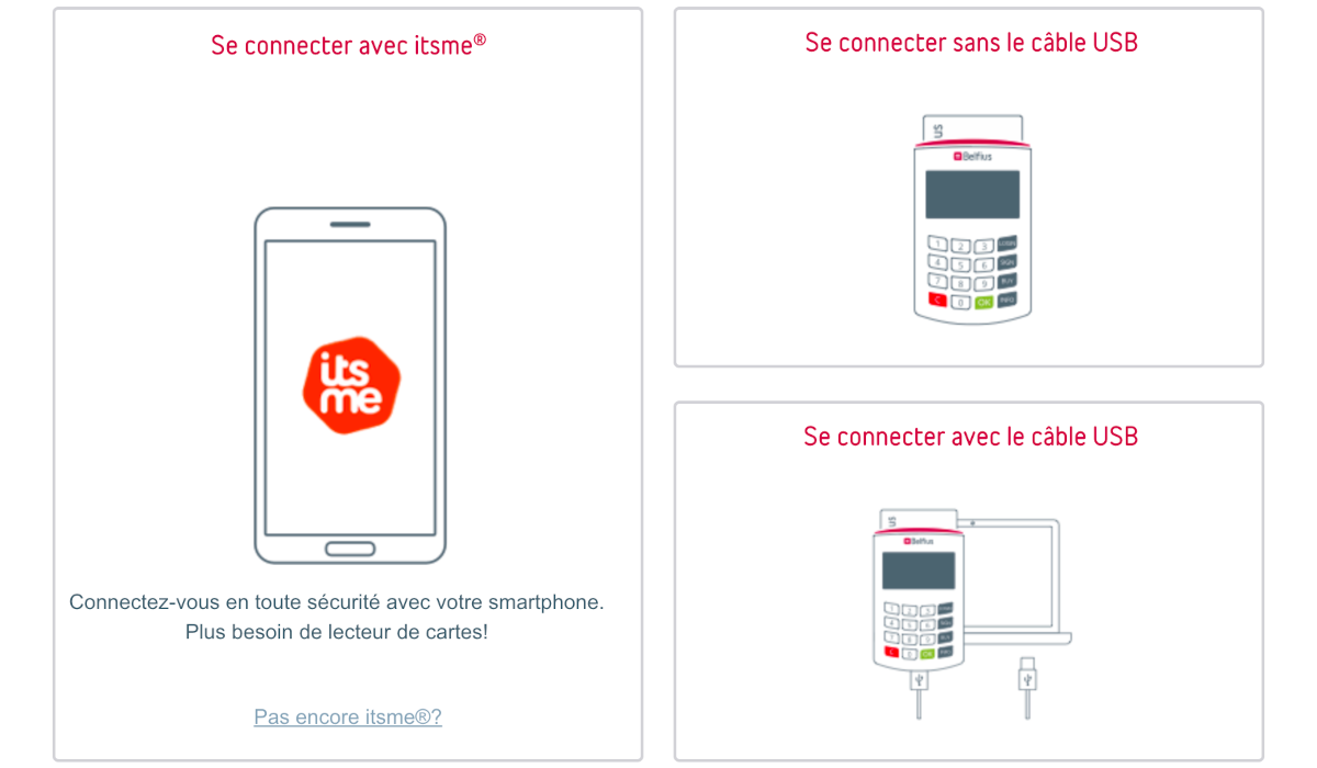 Espace client Belfius Direct Net - Connexion à mon compte