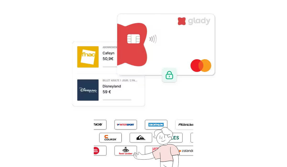Comment utiliser et suivre le solde sur ma carte Glady by Pluxee