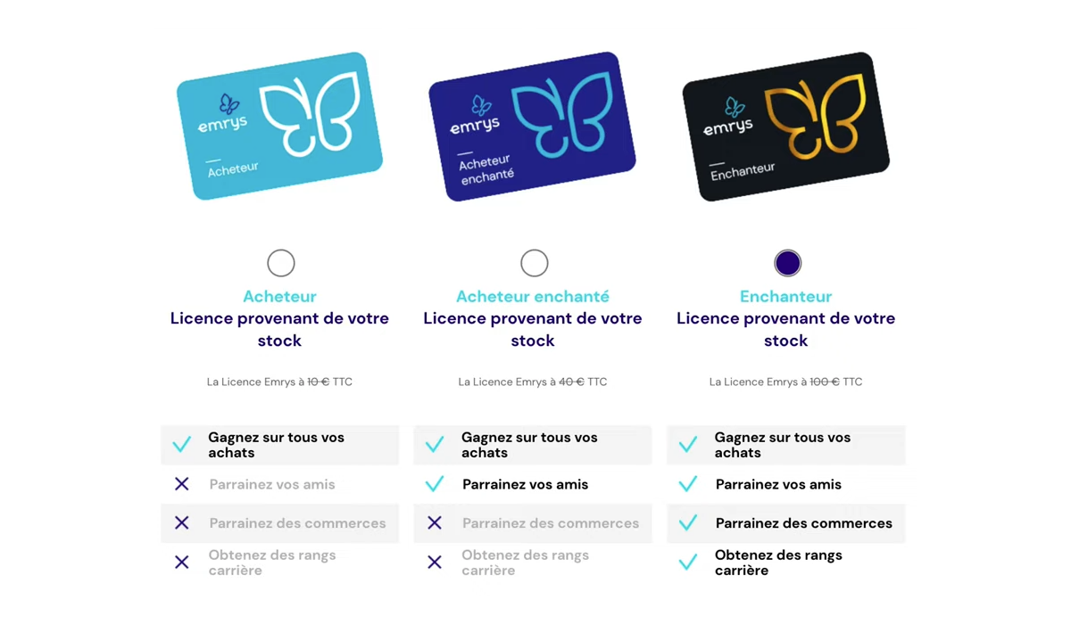 Carte EMRYS Avantages et cashback | Coopérative EMRYS