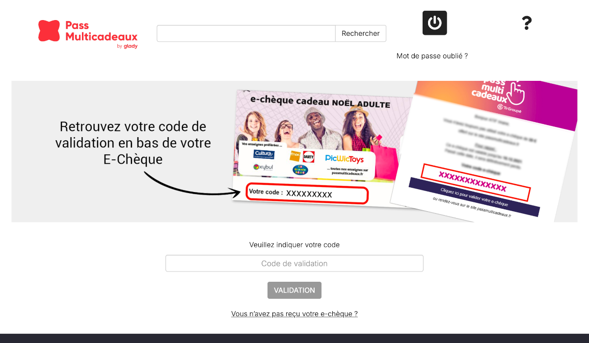 Ma carte Pass Multi cadeaux - Guide d'utilisation
