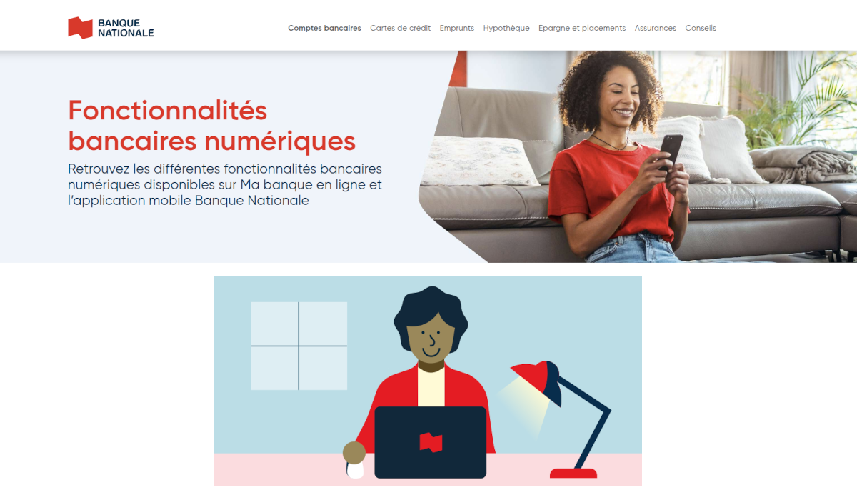 Banque Nationale Accès client - Services bancaires Particuliers