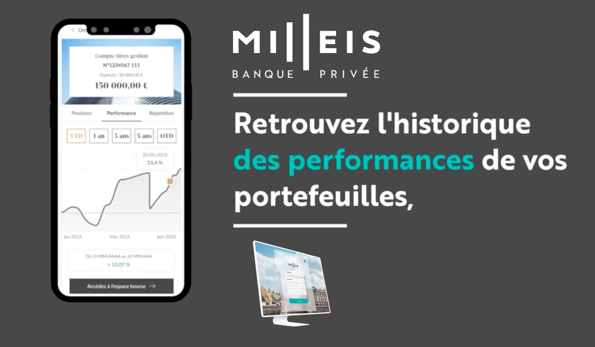 Espace client Milleis Banque Privée - Se connecter