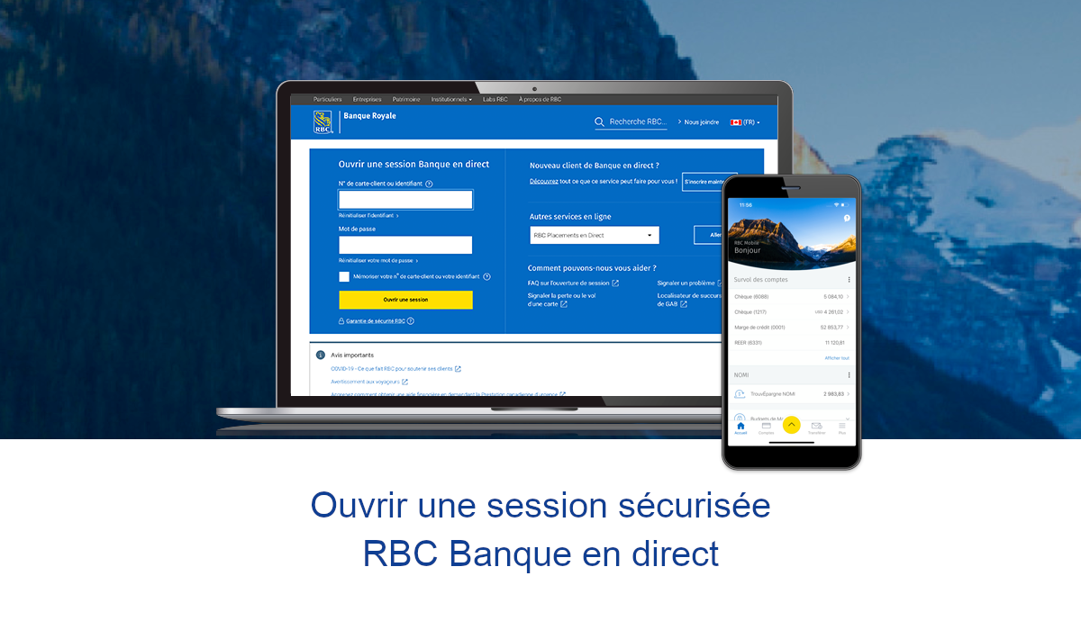 Ouvrir une session RBC en direct - RBC Royal Bank