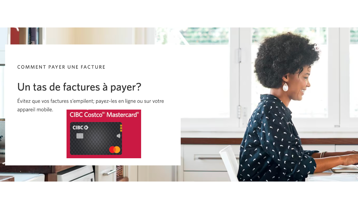 Payer mon compte CIBC Costco - Services bancaires en ligne